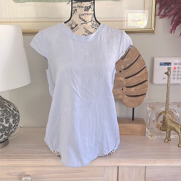 J. Crew | Tops | Jcrew Powder Blue Tops | Poshmark